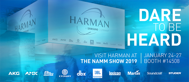 It’s Almost NAMM Time - We’ll See You at the Show - HARMAN Professional ...
