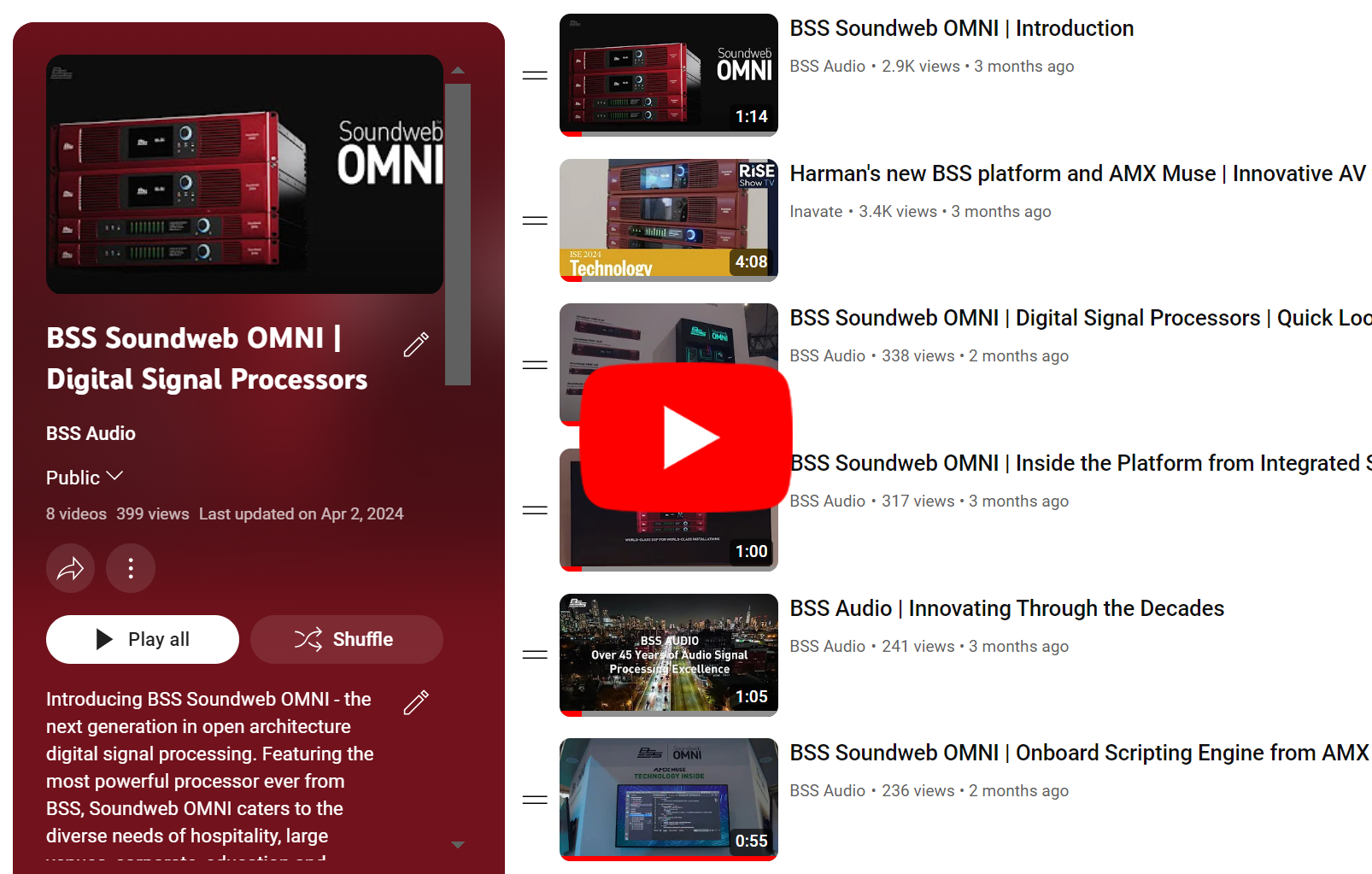 Limitless Potential: Transformative Performance of BSS Soundweb OMNI ...