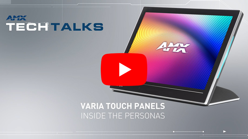 Enterprise AV Control: Exploring the AMX Varia G5 Control Persona